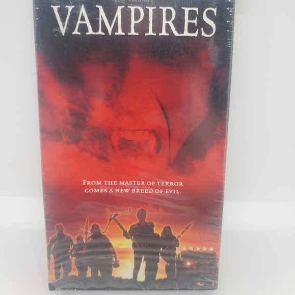 Other | John Carpenters Vampires 1998 Vhs Vampire Blood Gore Cult ...